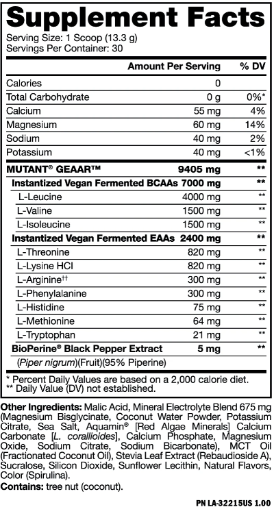 Mutant GEAAR – Elite Nutrition